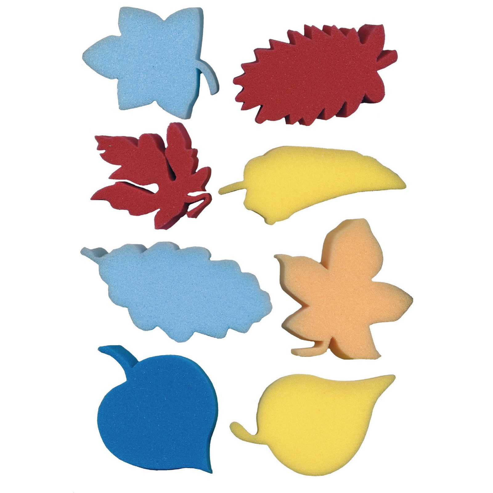 Foam Leaf Shapes Pack of 8 - First2teach | Educational Toys